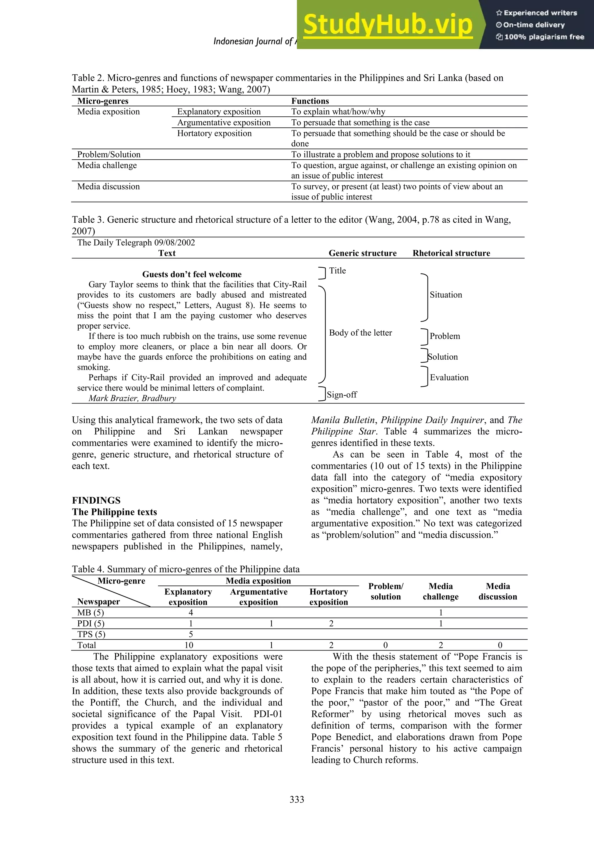 A CONTRASTIVE RHETORICAL ANALYSIS OF PHILIPPINE AND SRI LANKAN ENGLISH ...