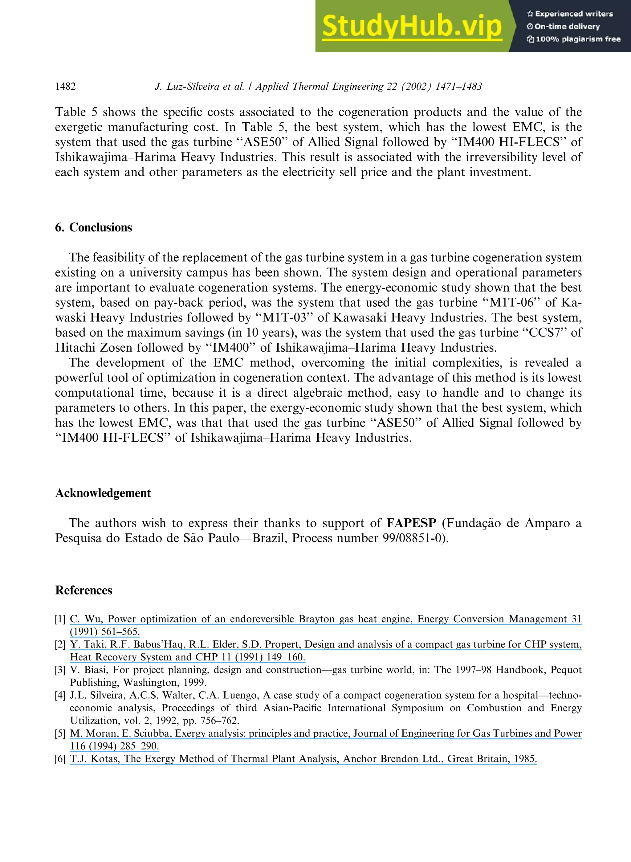 A Contribution For Thermoeconomic Modelling A Methodology Proposal | PDF
