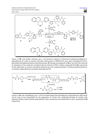 A convenient synthesis of some diarylurea and thiourea derivatives as ...