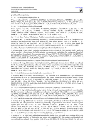 A convenient synthesis of some diarylurea and thiourea derivatives as ...