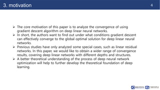 A CONVERGENCE ANALYSIS OF GRADIENT_version1 | PPT
