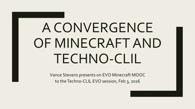 Learning2gether with EVO Minecraft MOOC and Gamification of Teacher ...