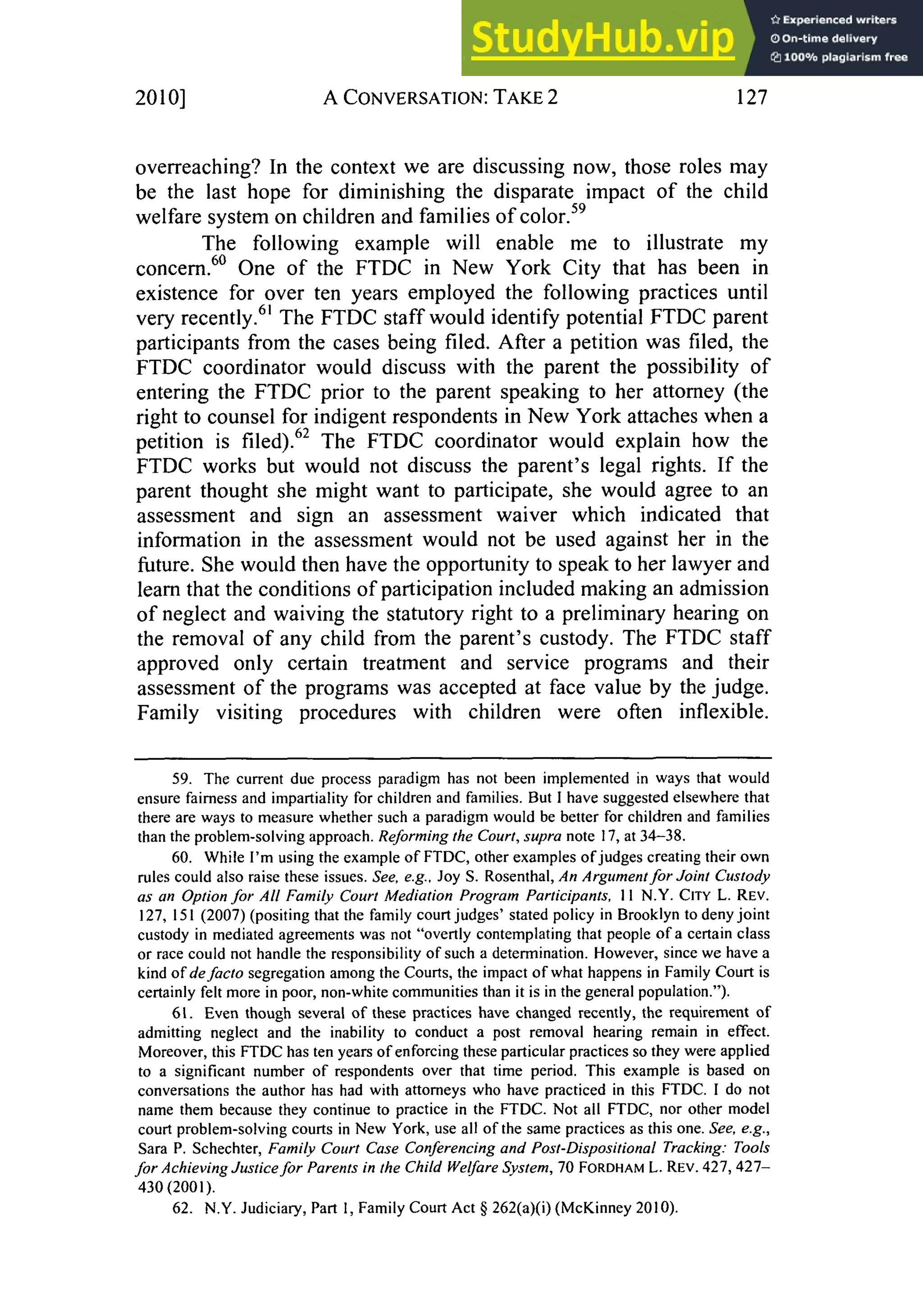 A Conversation About Problem-Solving Courts Take 2 | PDF