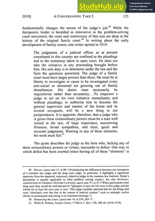 A Conversation About Problem-Solving Courts Take 2 | PDF