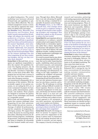 A Conversation with Greta Orsi (CMO Microsoft Italy) | PDF