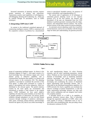 A Cooperative Problem Solving Framework For Computer-Aided Process Planning | PDF