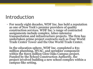 A Coordinated HVAC and Plumbing Project Spanning Glen Oaks Campus | PPT