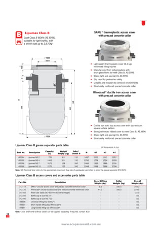 ACO Passavant - Technical Handbook and Product Catalogue | PDF