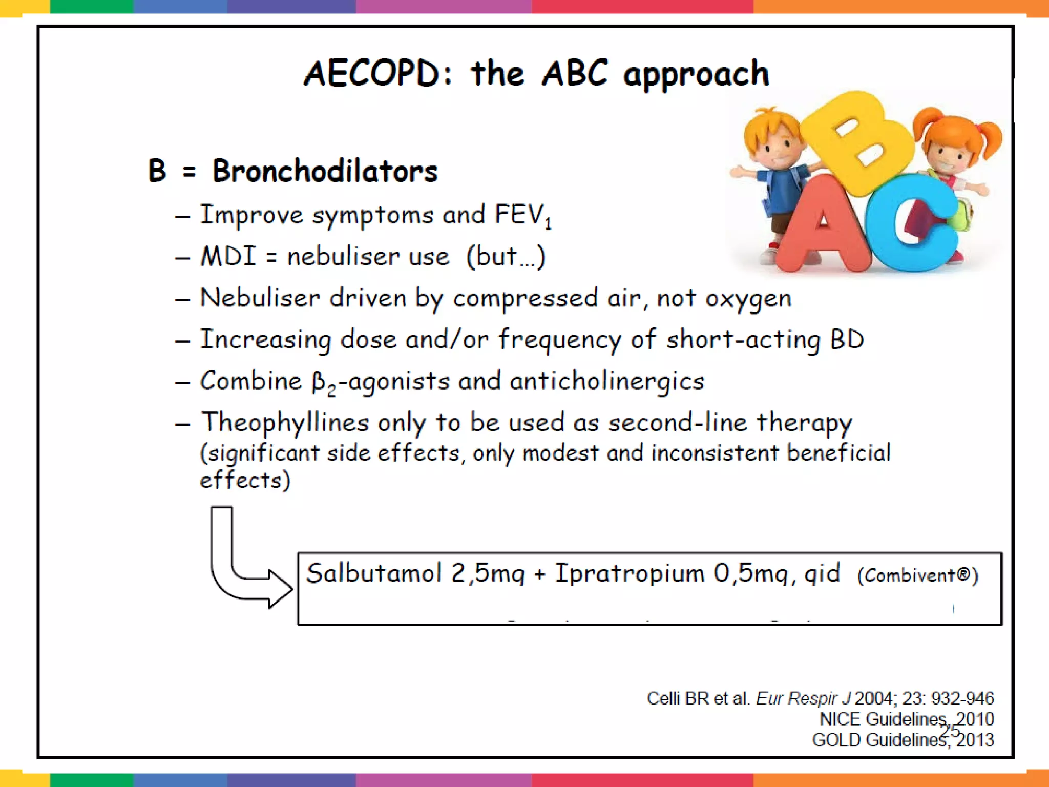 Management of Acute Exacerbztions of COPD at home | PPT
