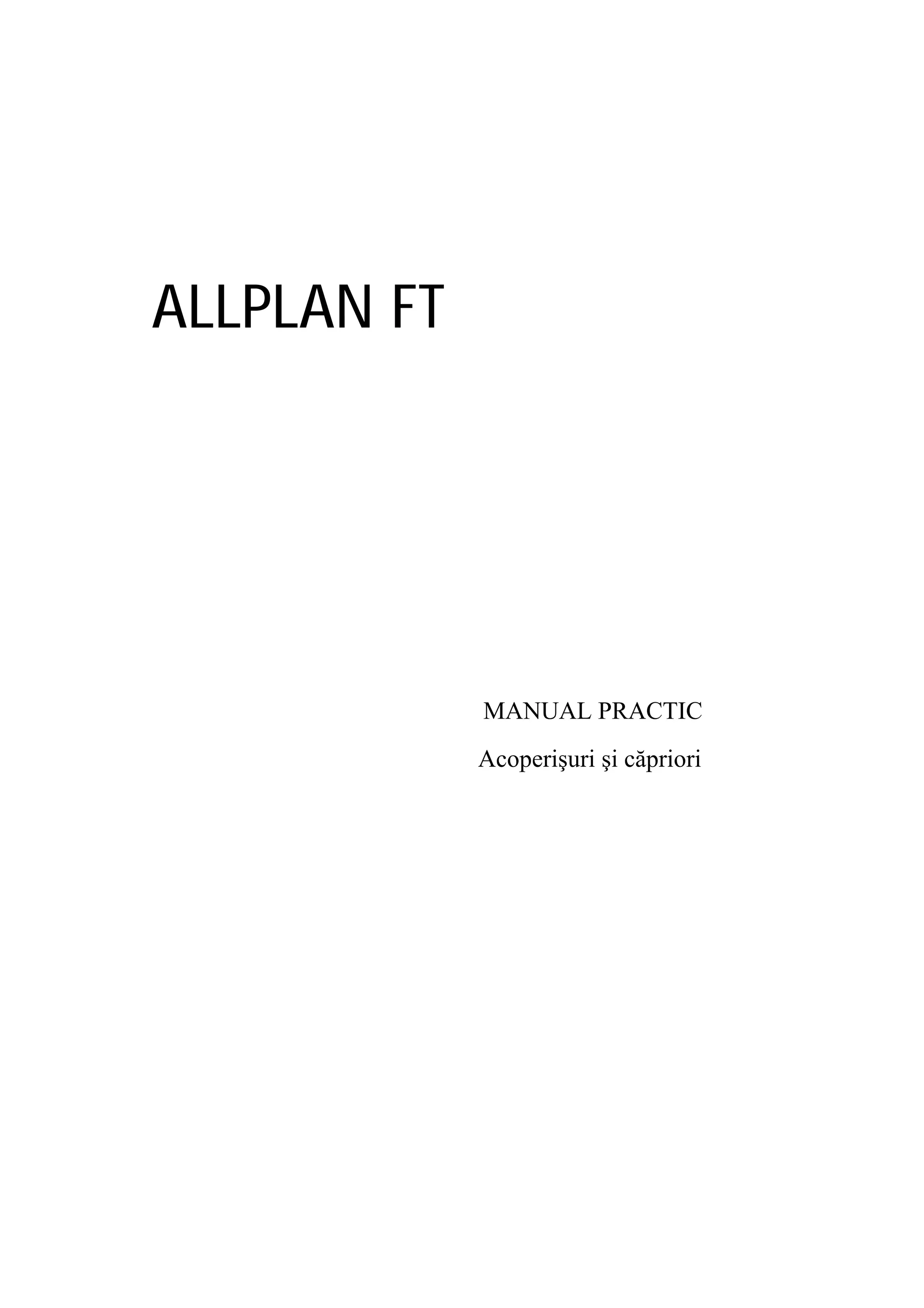 Acoperisuri allplan | PDF