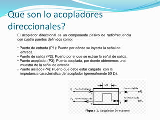 Acopladores direccionales | PPTX