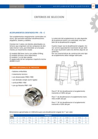 Acoplamientos elasticos-erhsa | PDF
