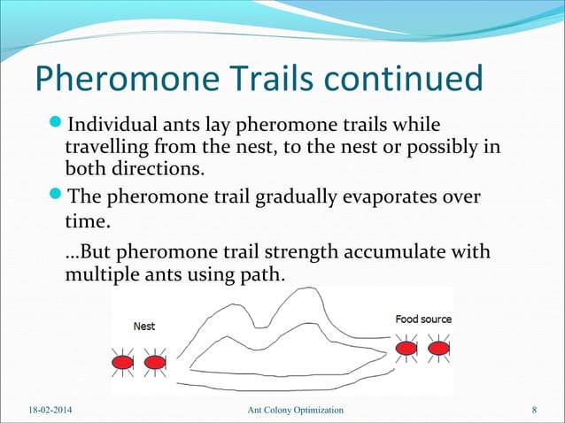 Ant Colony Optimization presentation | PPT | Artificial Intelligence | Technology & Computing