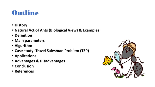 Ant Colony Optimization (ACO) | PPTX | Programming Languages | Computing