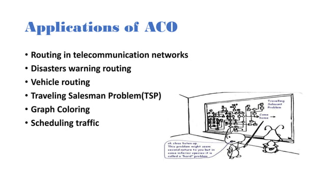 Ant Colony Optimization (ACO) | PPTX | Programming Languages | Computing