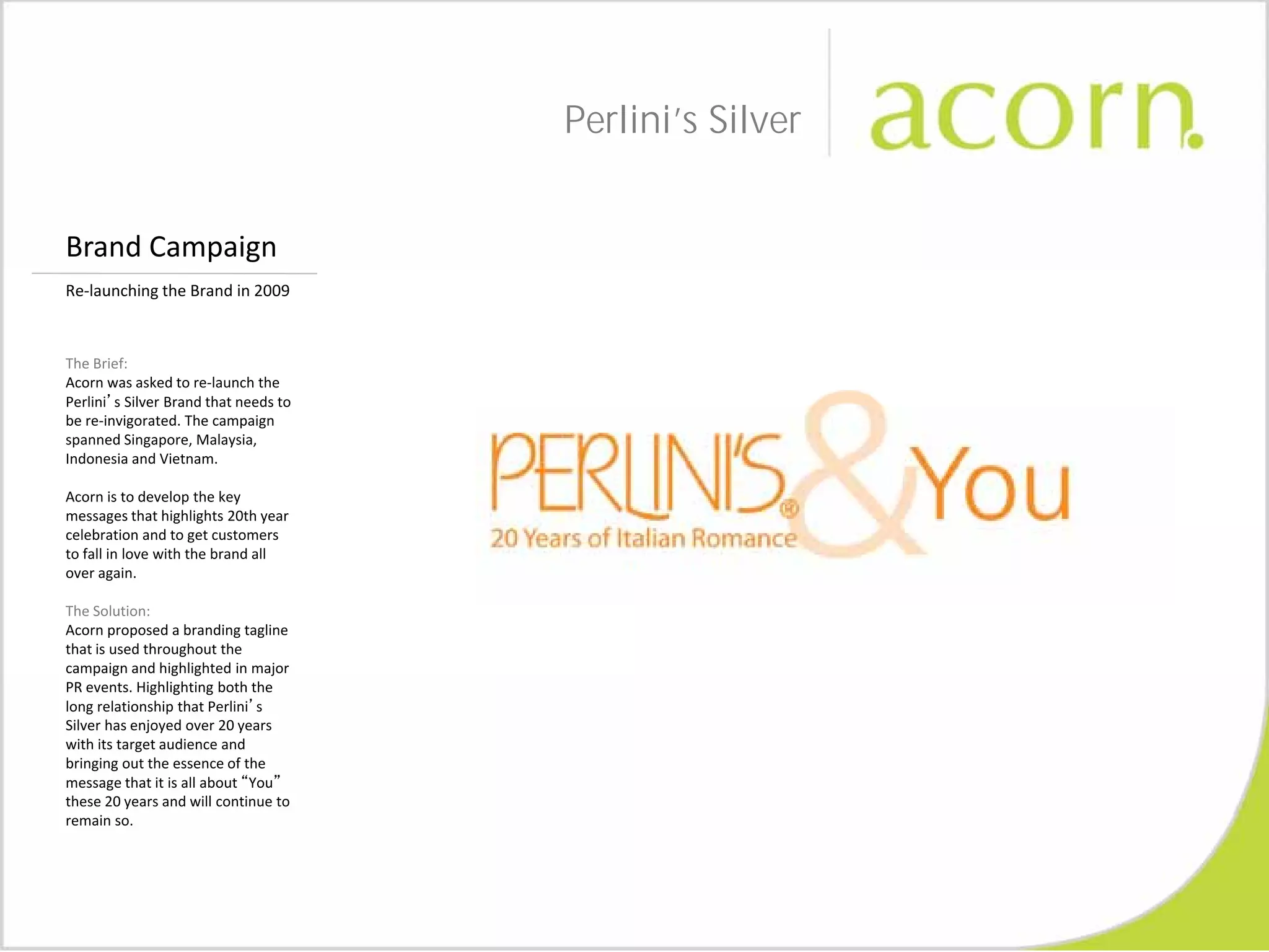 Effective Brand & Marketing Solutions by Acorn Creative Agency | PDF