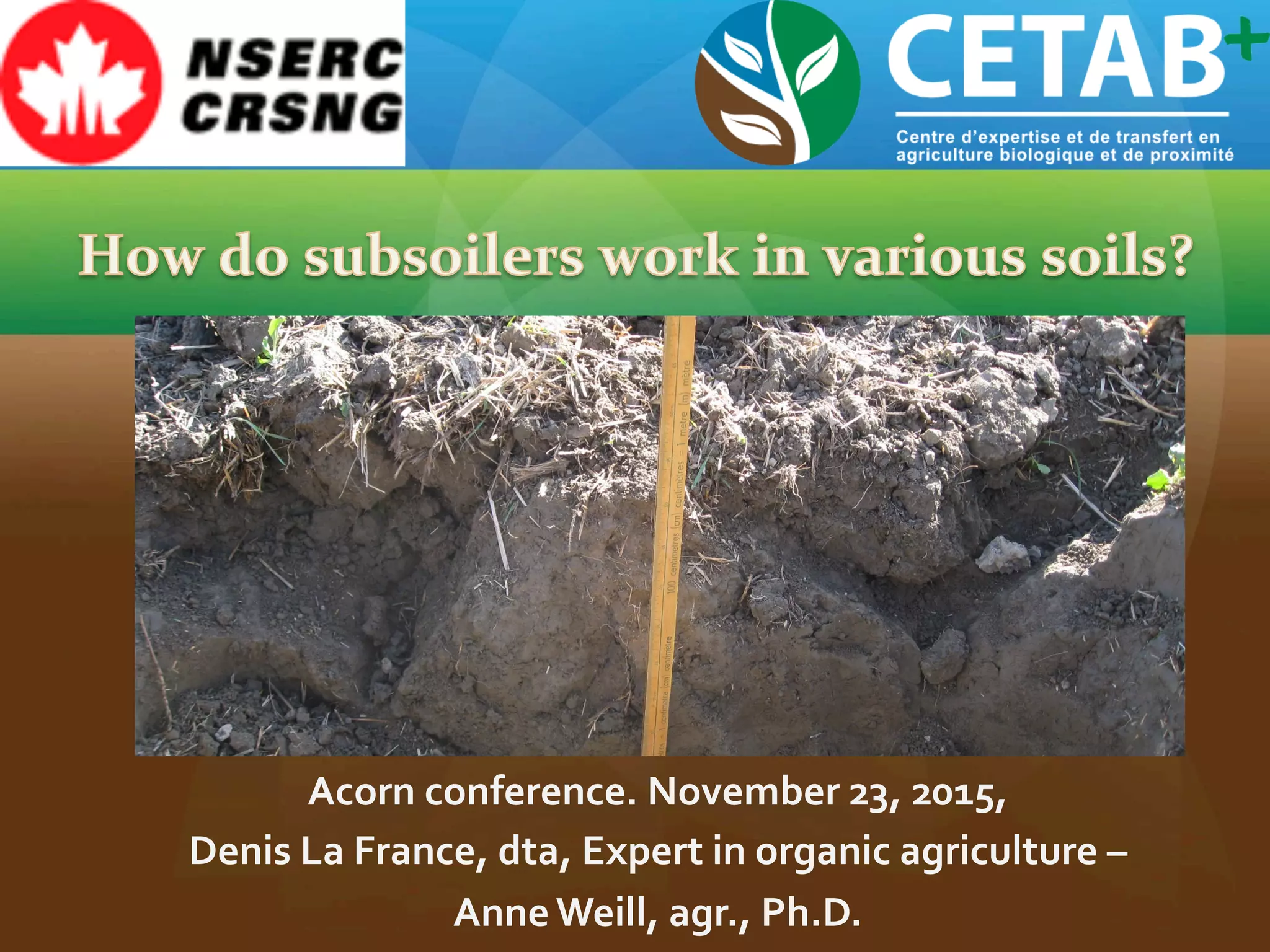 How Subsoilers Work in Various Soils - Study | PDF