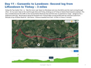 A walk through Cornwall from Lands End to Launceston - Day 11 of 11 | PPT