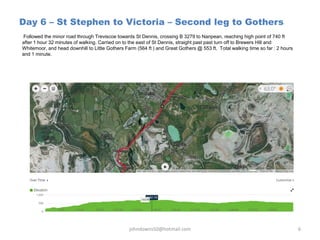 A Ramble Through Cornwall - Day 6 - St Stephen to Victoria (Bodmin) | PPT
