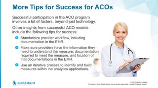ACOs: Four Ways Technology Contributes to Success | PPT