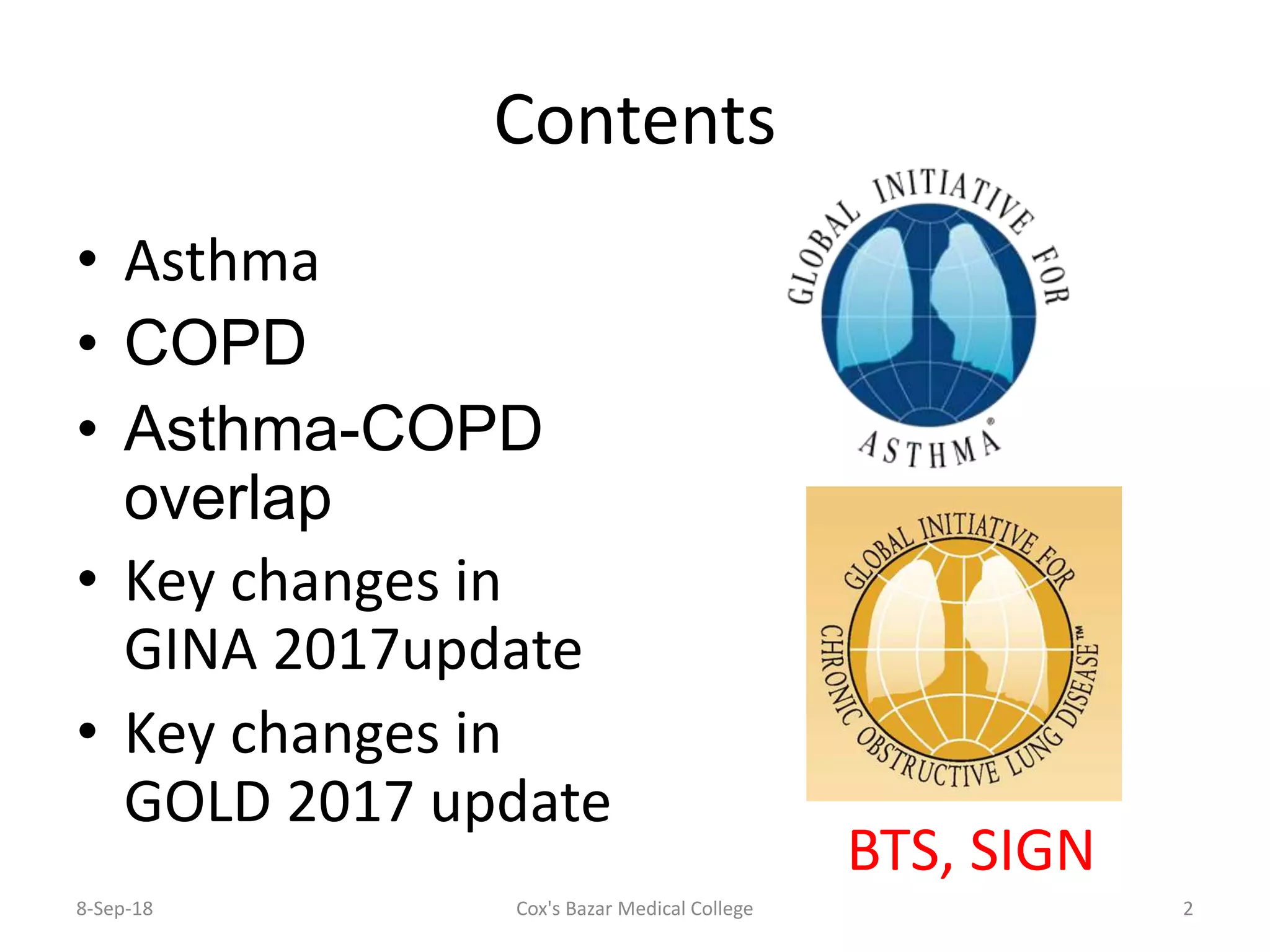 Asthma COPD Overlap (ACO) | PPTX