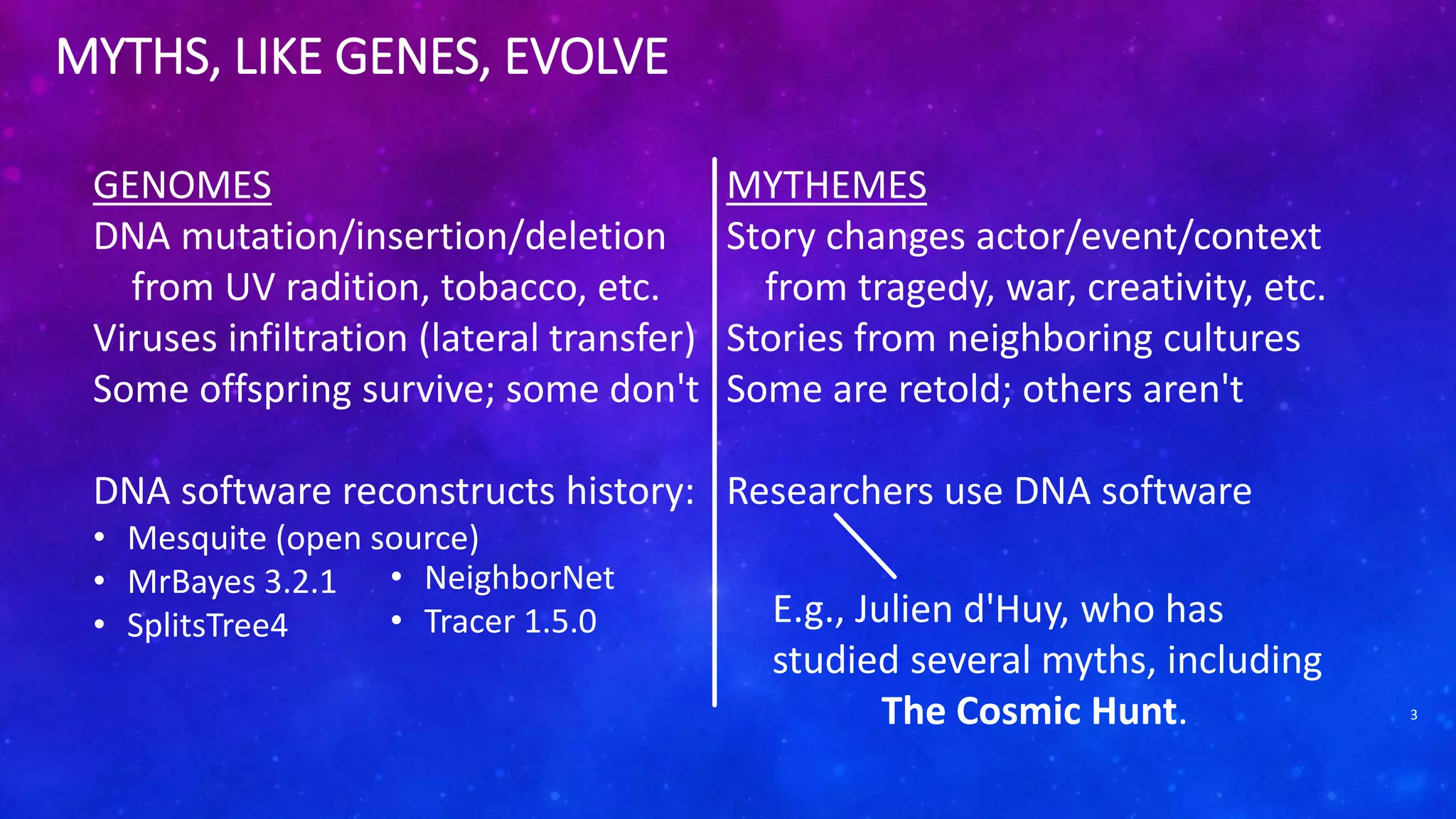 A Cosmic Hunt In The Berber Sky: An Introduction to Phylogenetic ...