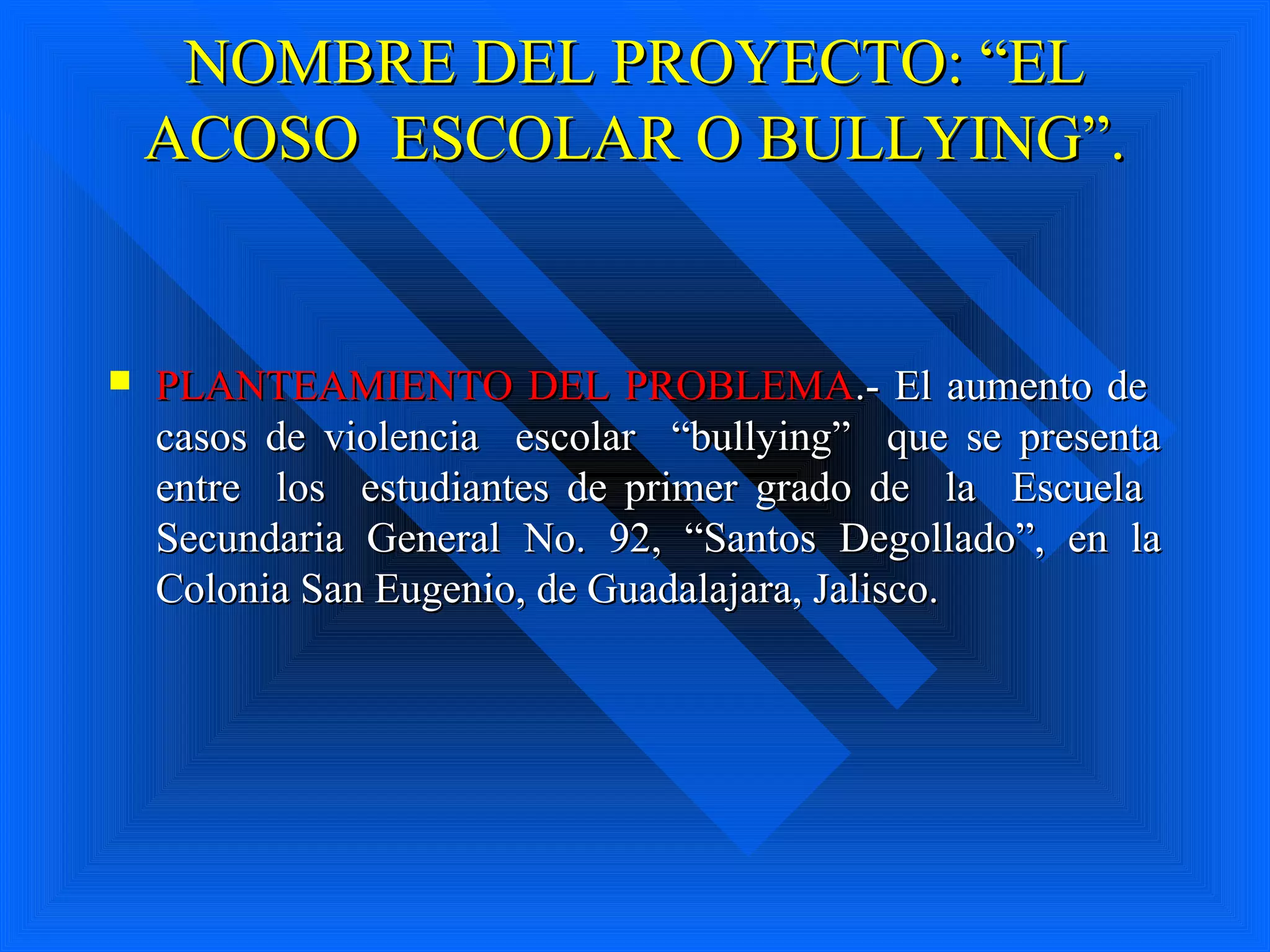 Acoso escolar bullying | PPT