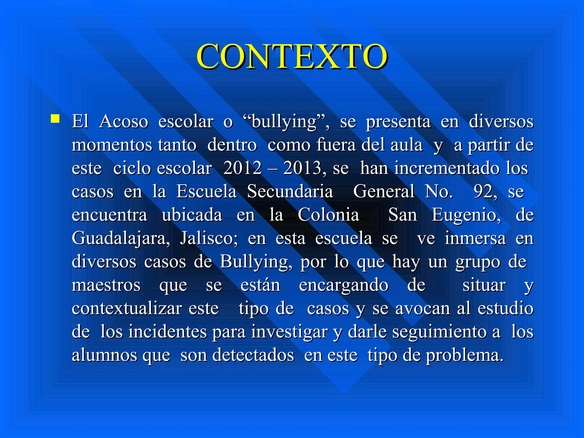 Acoso escolar bullying | PPT