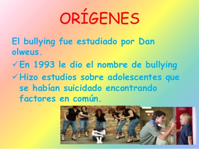 Causas Del Bullying