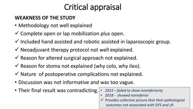 Acosog rectal ca | PPT