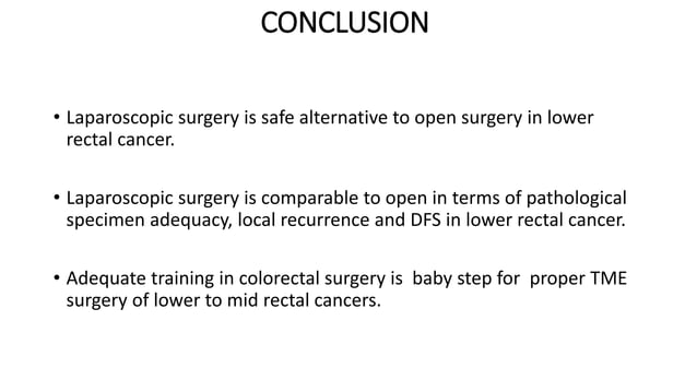 Acosog rectal ca | PPT
