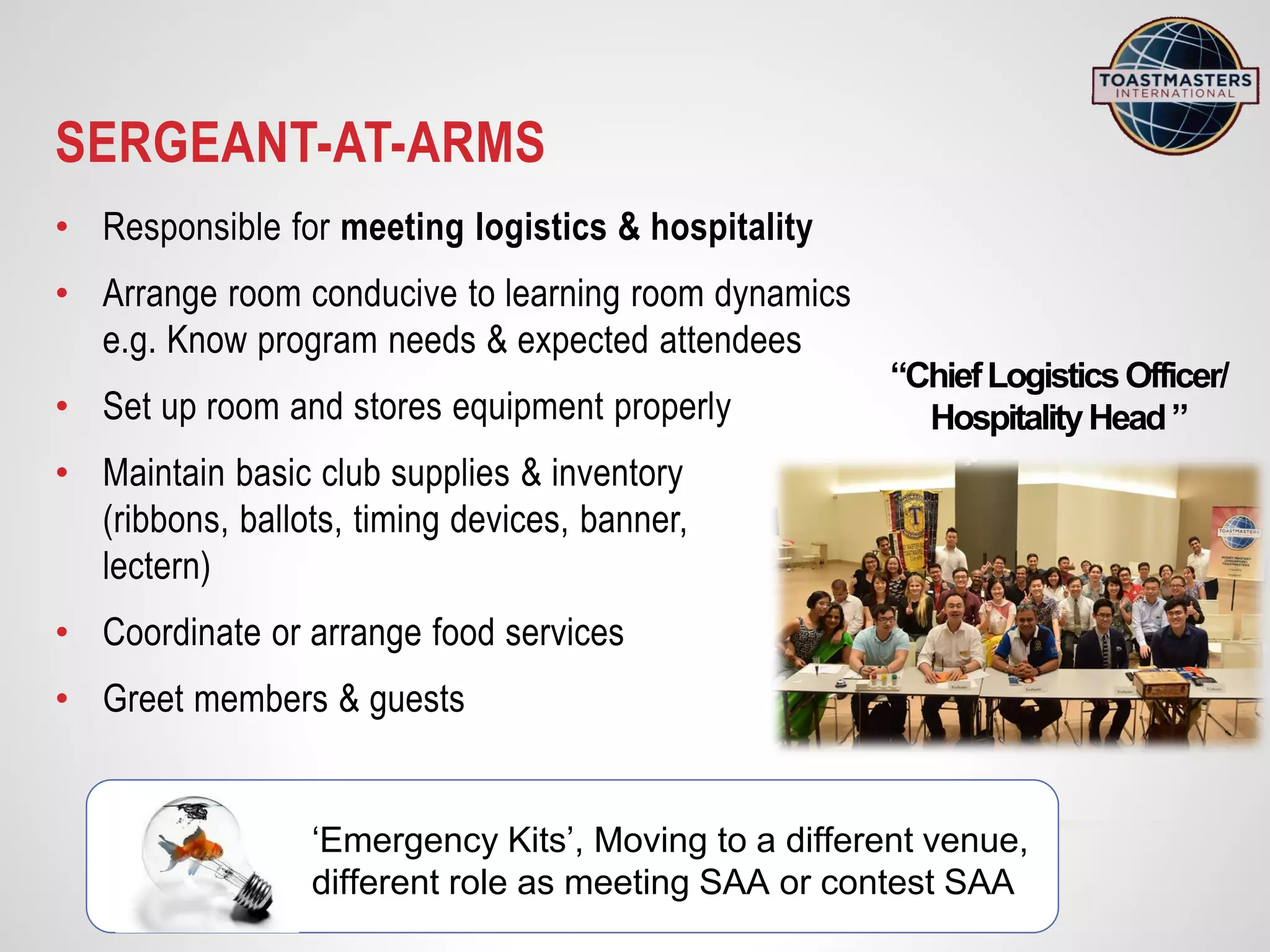 Toastmasters: Achieving Success as Club Officers | PDF