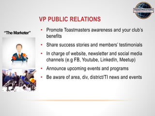 Toastmasters: Achieving Success as Club Officers | PDF