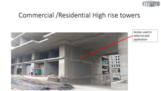 Acotec installation in residential and commercial project | PDF