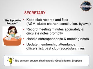 Achieving Success as Club Officers | PDF