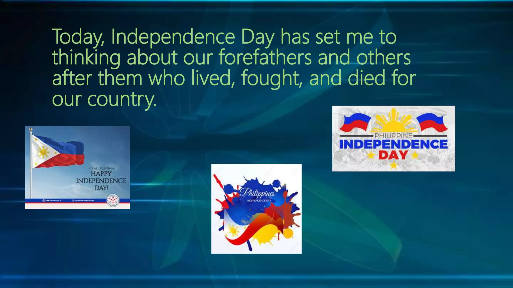 A country worth fighting | PPT