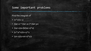 A course on integral calculus | PPTX