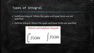 A course on integral calculus | PPTX