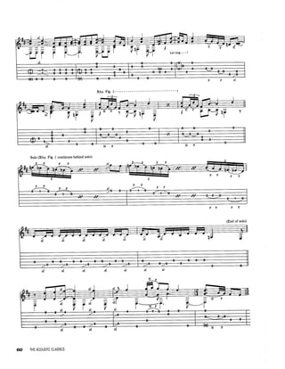Acoustic classics (guitar songbook) | PDF