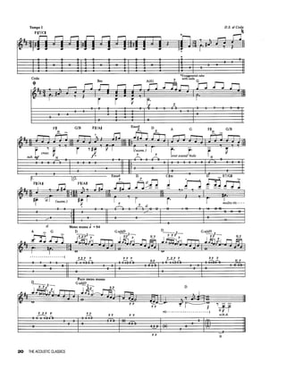 Acoustic classics (guitar songbook) | PDF