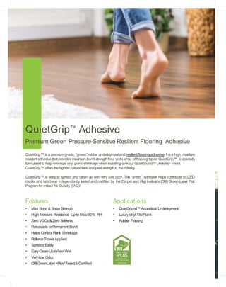 Acoustical Underlayment - Acoustic Floor Underlayment | PPTX