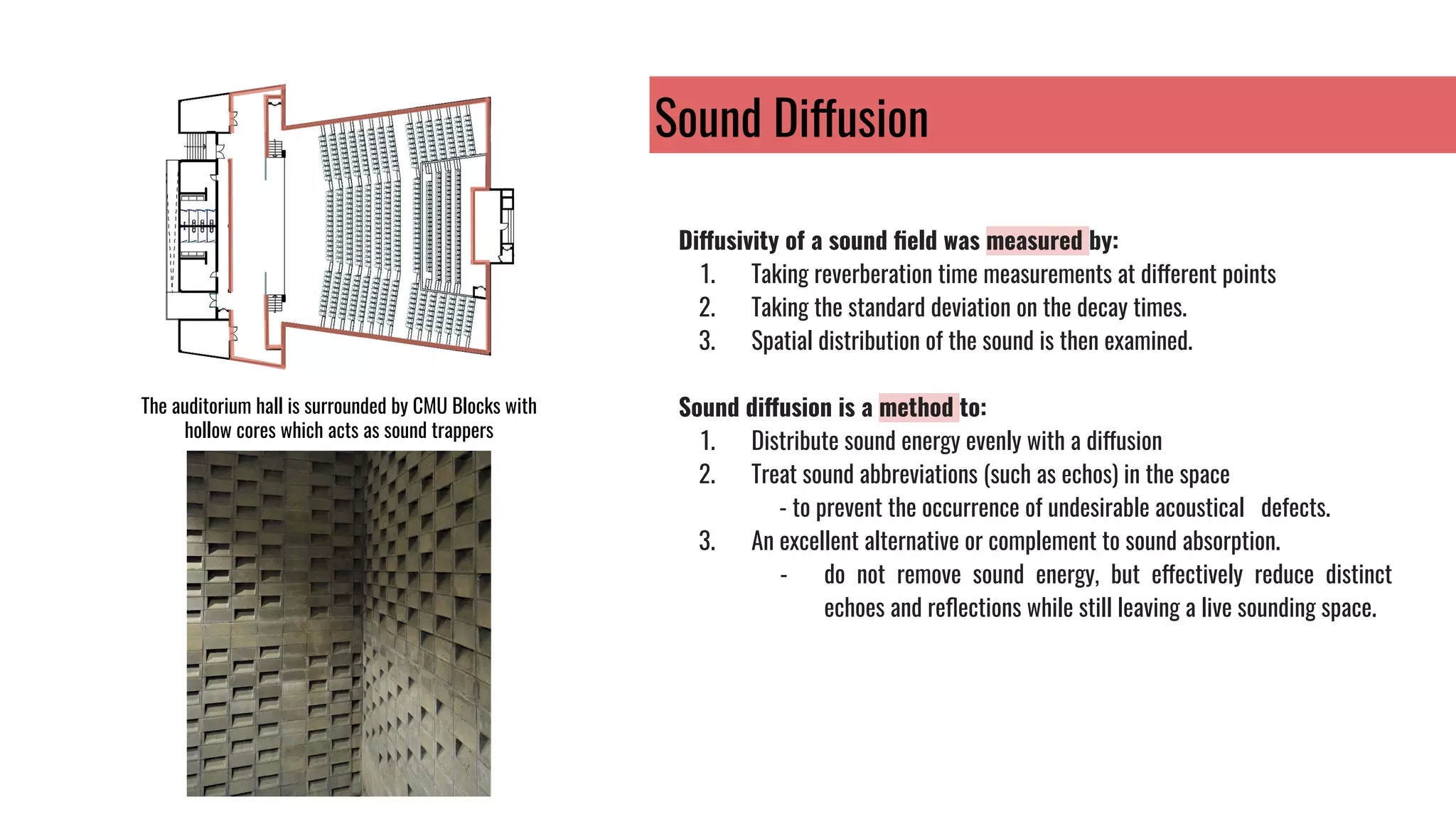 Acoustic Analysis on Permata Pintar Auditorium (presentation) | PDF