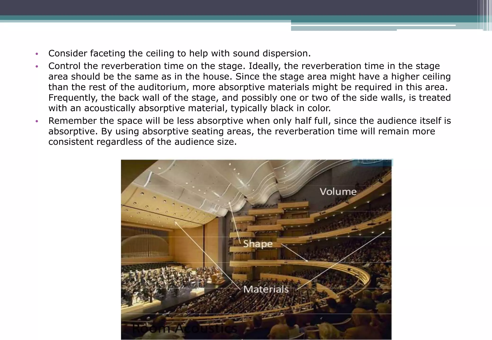Acoustic design process | PPTX