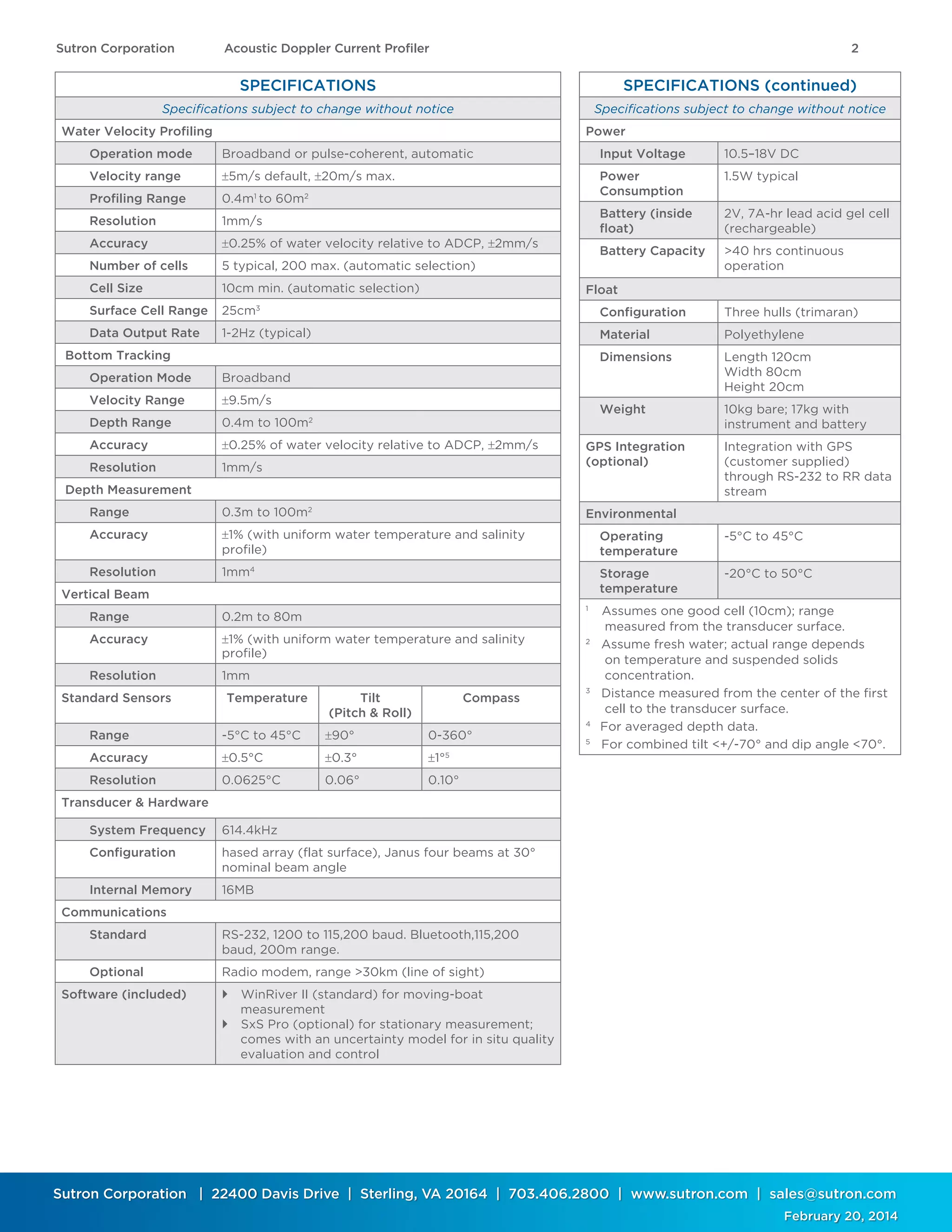 Acoustic doppler current profiler (adcp) | PDF