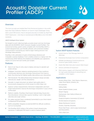 Acoustic doppler current profiler (adcp) | PDF