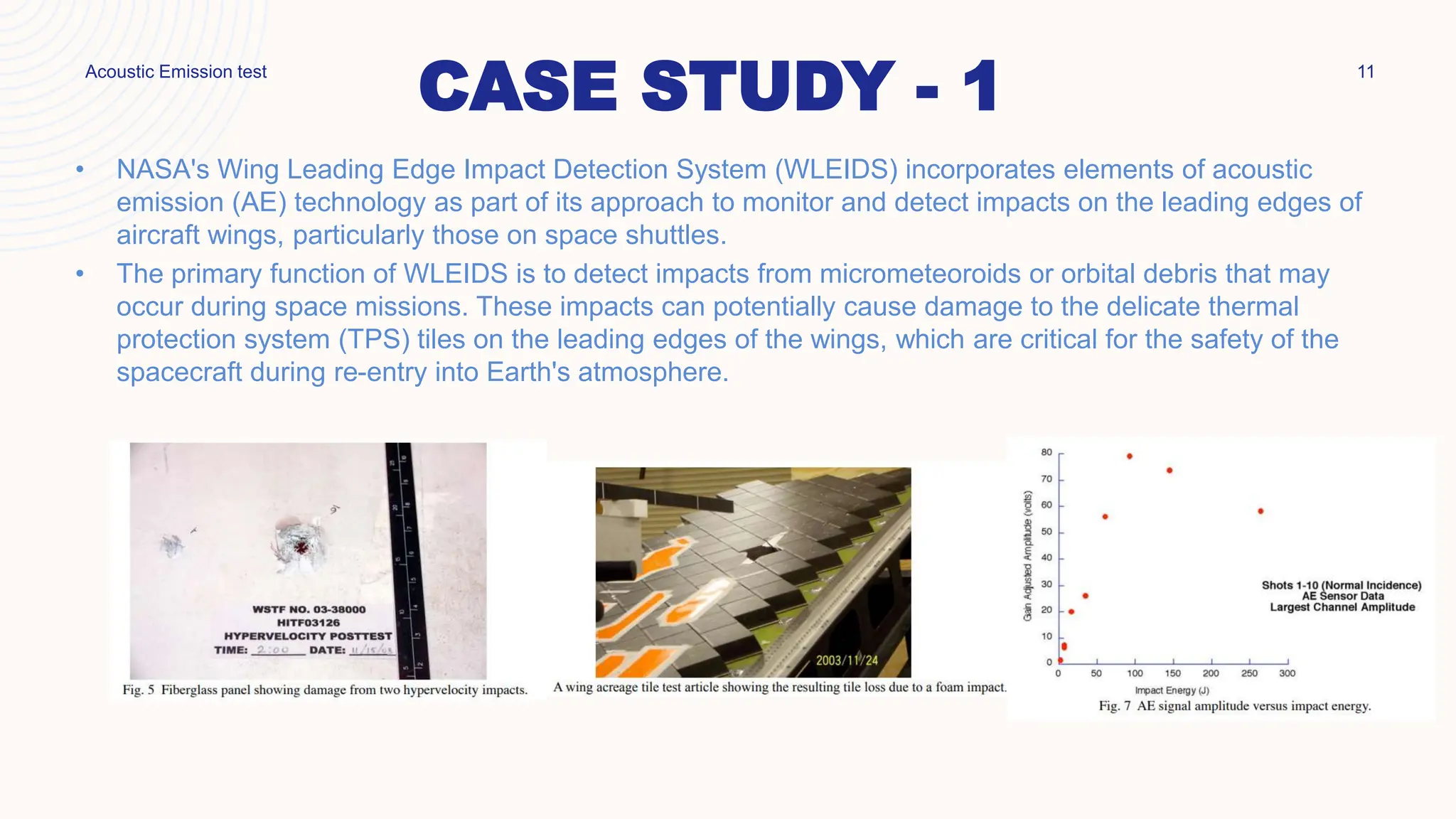 Acoustic emission test -introduction chapter | PPTX