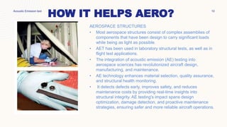 Acoustic emission test -introduction chapter | PPTX