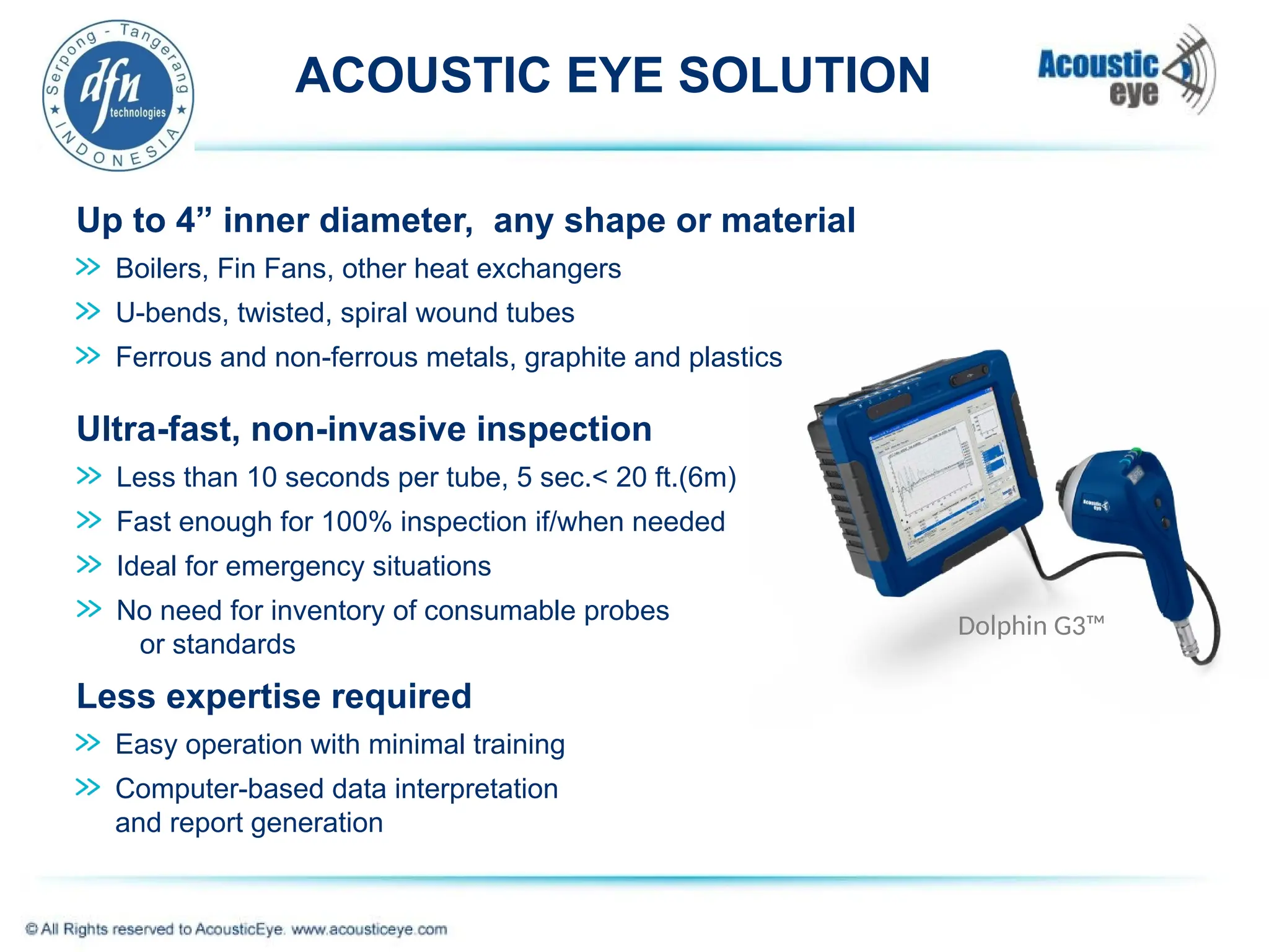 Metode pemeriksaan Kegagalan Material dengan cara Eye Acoustic | PPTX