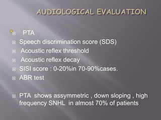 vestibular schwannoma Dr jyoti singh MS ENT | PPTX