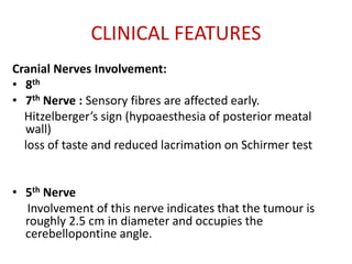 Acoustic Neuroma causing hearing loss.pptx